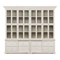 Country Painted Bookcase - English Georgian America