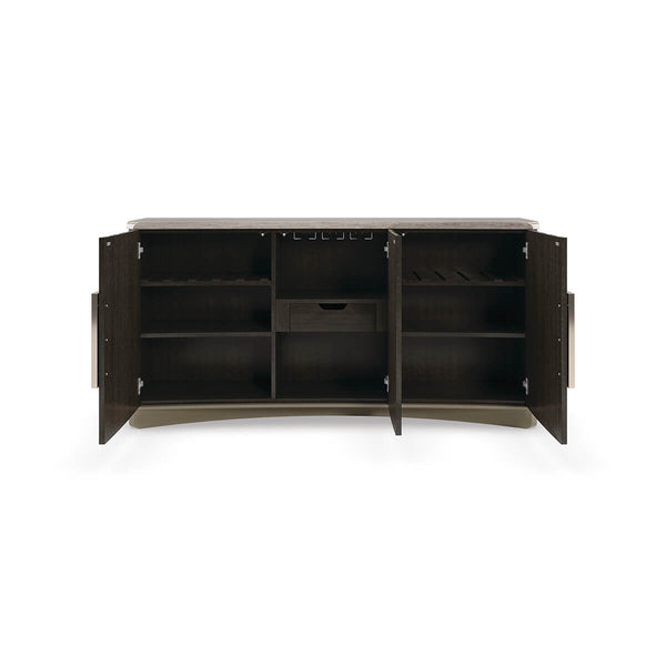 Modern Stone Top Buffet - Elegant Storage Solution for Dining Spaces ...