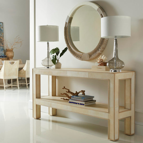Organic Modern Console Table | Elegant Minimalist Design - English ...