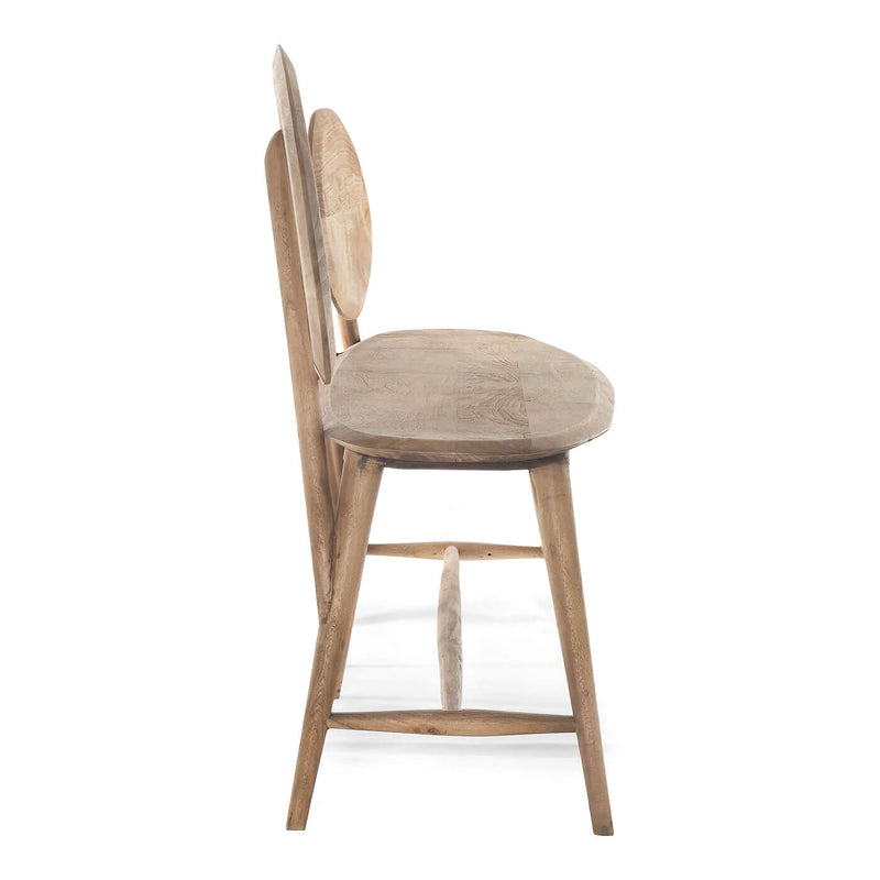 Organic Modern Natural Wood Bench | Natural Sculptural Design - English ...