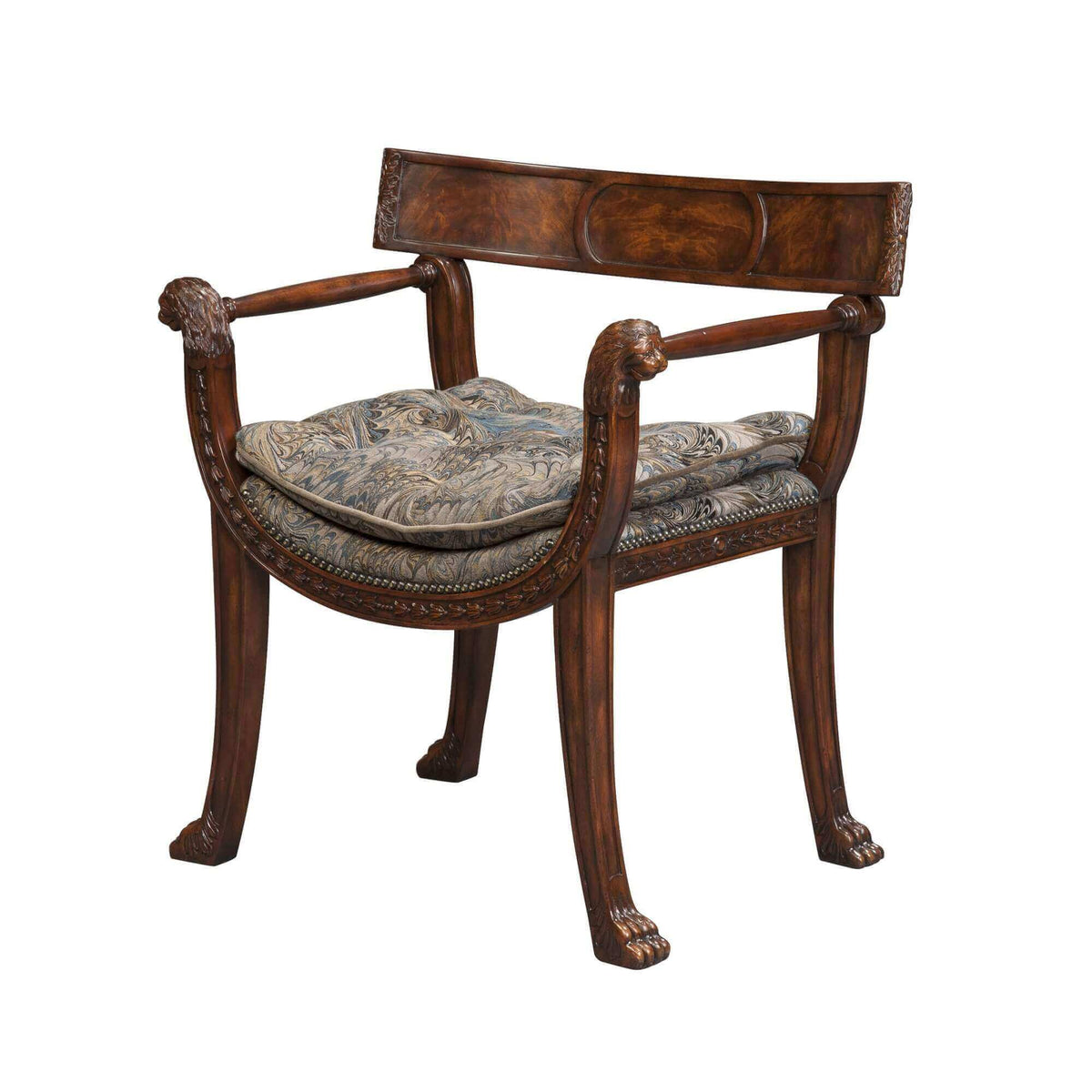 Regency Style Thomas Hope Armchair - English Georgian America
