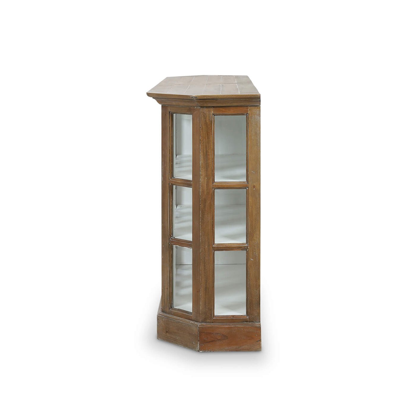 Showcase Elegance with the Rustic Display Cabinet - English Georgian ...