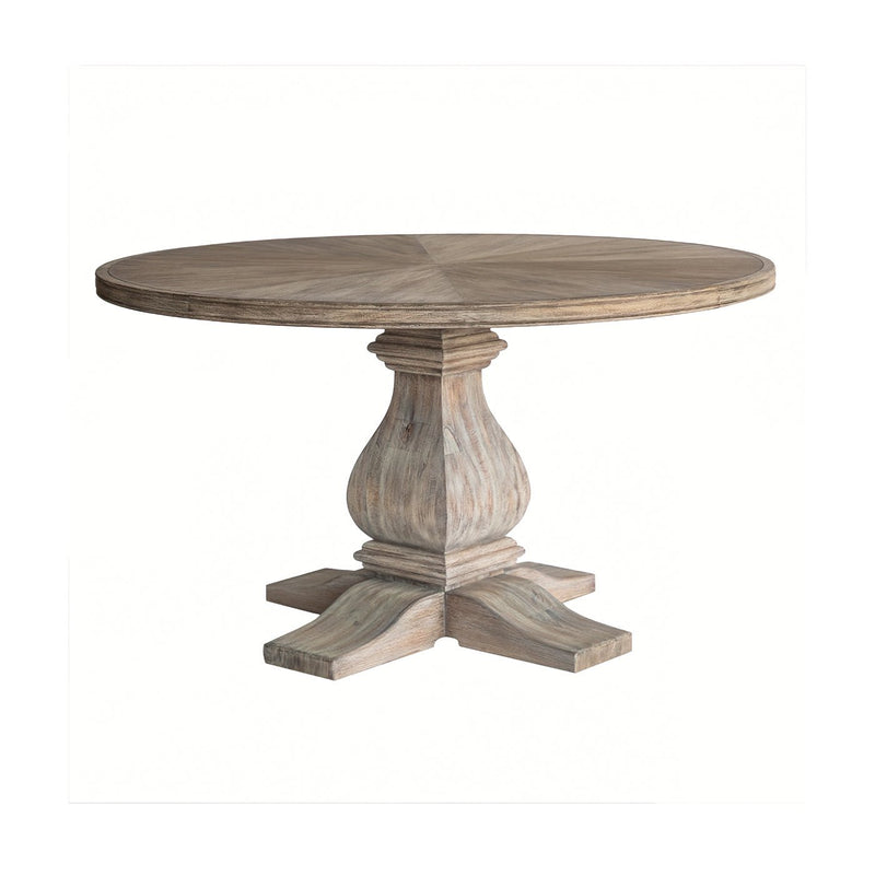 Discover Timeless Elegance with Our Rustic Round Dining Table - English ...