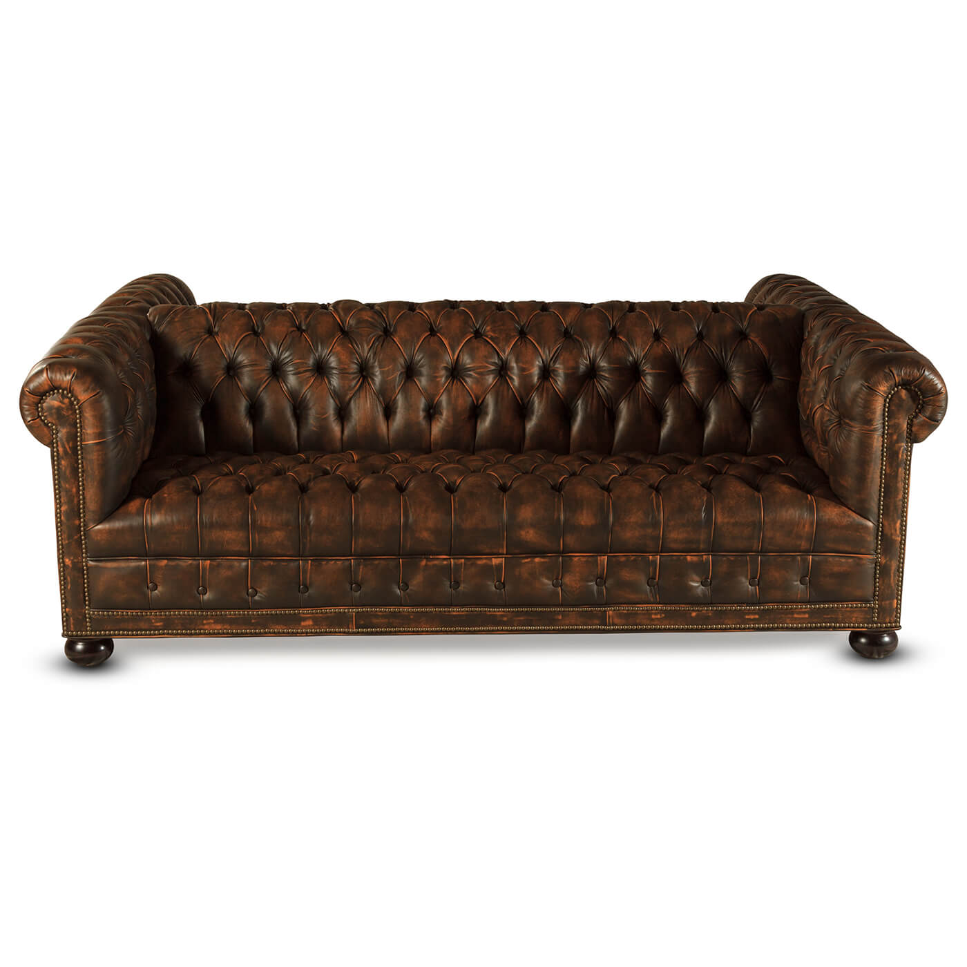 Tufted Chesterfield Double Sided Sofa | Custom Sofas Made in the USA ...